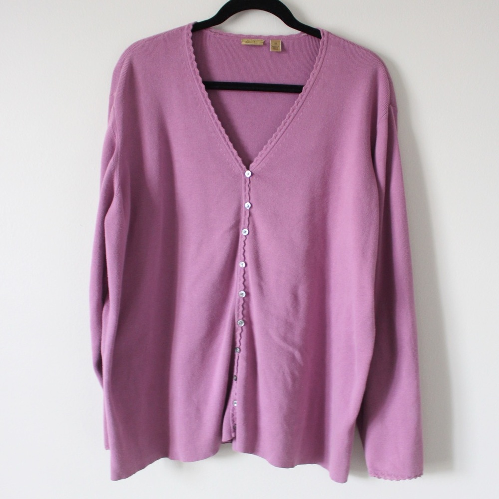 Lilac Cardigan - Gem